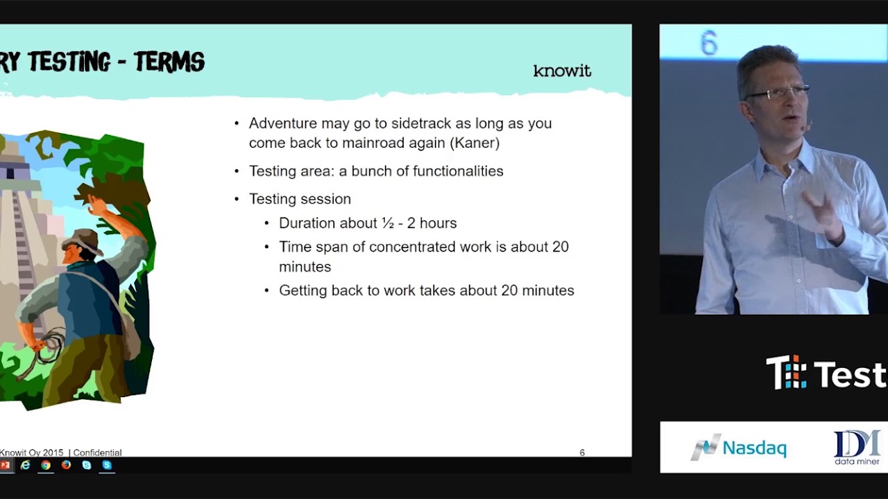 Exploratory Testing Basics, Experiences & Future